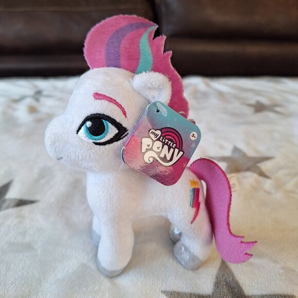 Hasbro | Toys | My Little Pony 222 7 Plush White Pegasus Zipp Storm A ...